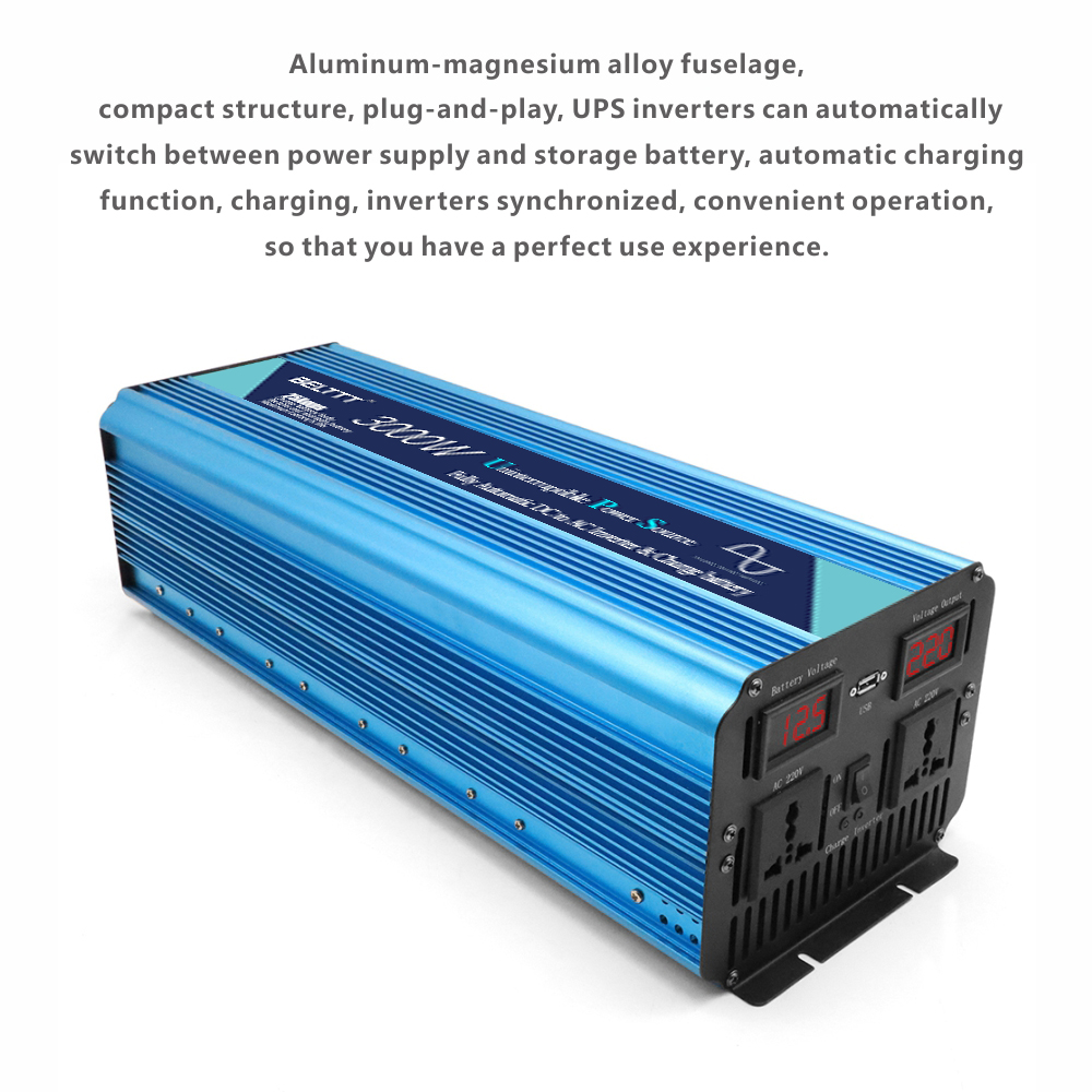 3000W UPS pure sine wave inverter BET3000S
